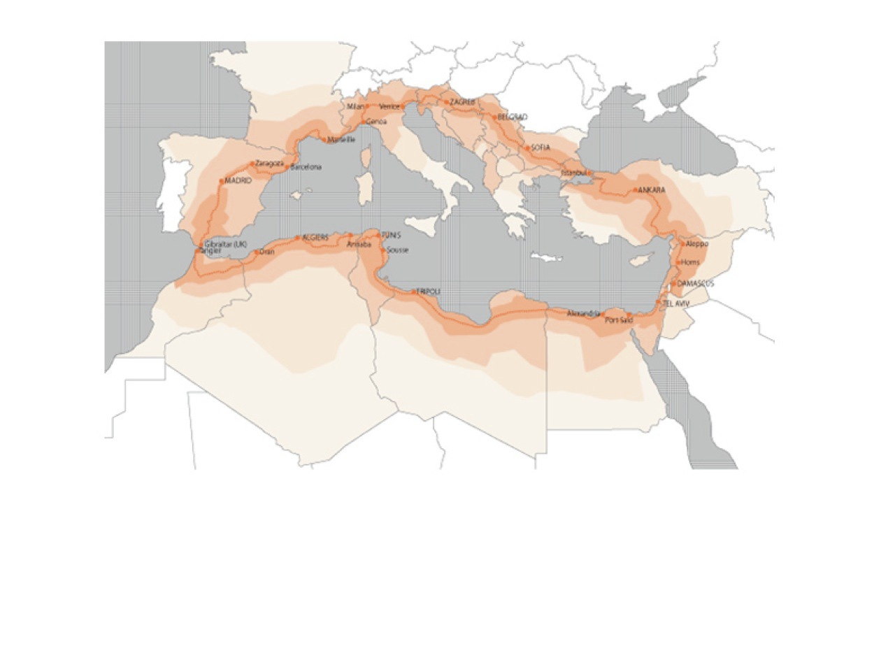 Gallery of Geopolitical Borders Competition / Adrian Lahoud and Samuel ...