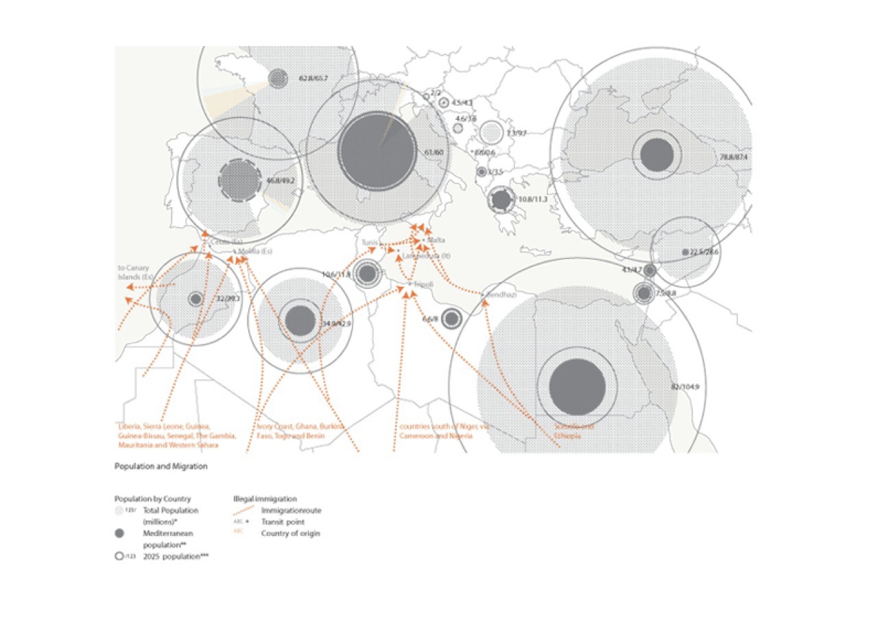 Gallery of Geopolitical Borders Competition / Adrian Lahoud and Samuel ...