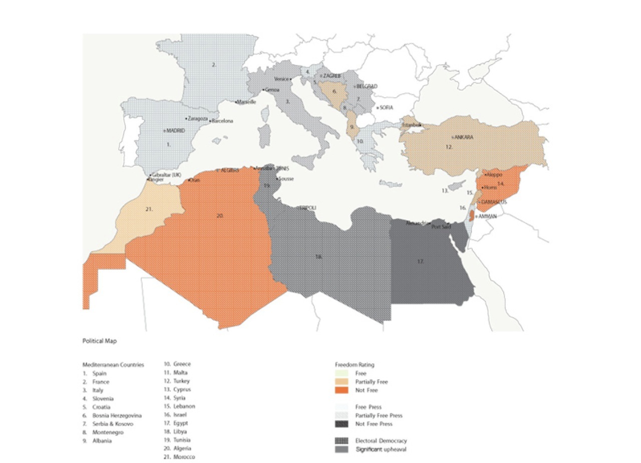 Gallery of Geopolitical Borders Competition / Adrian Lahoud and Samuel ...