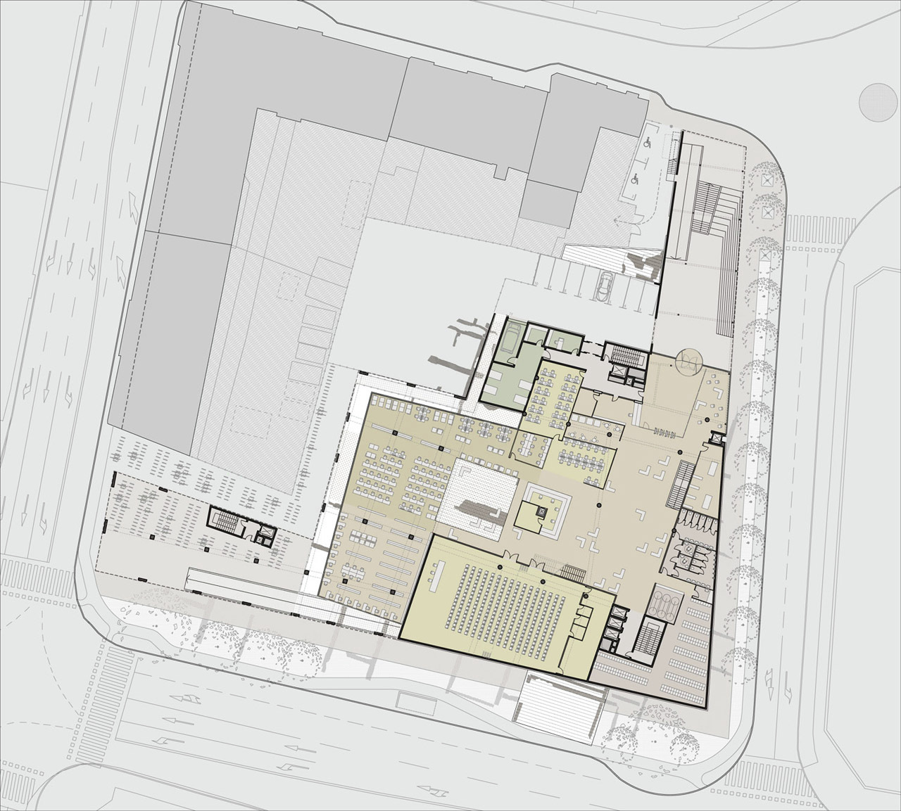 Gallery of National and University Library / Studio Kalamar - 14