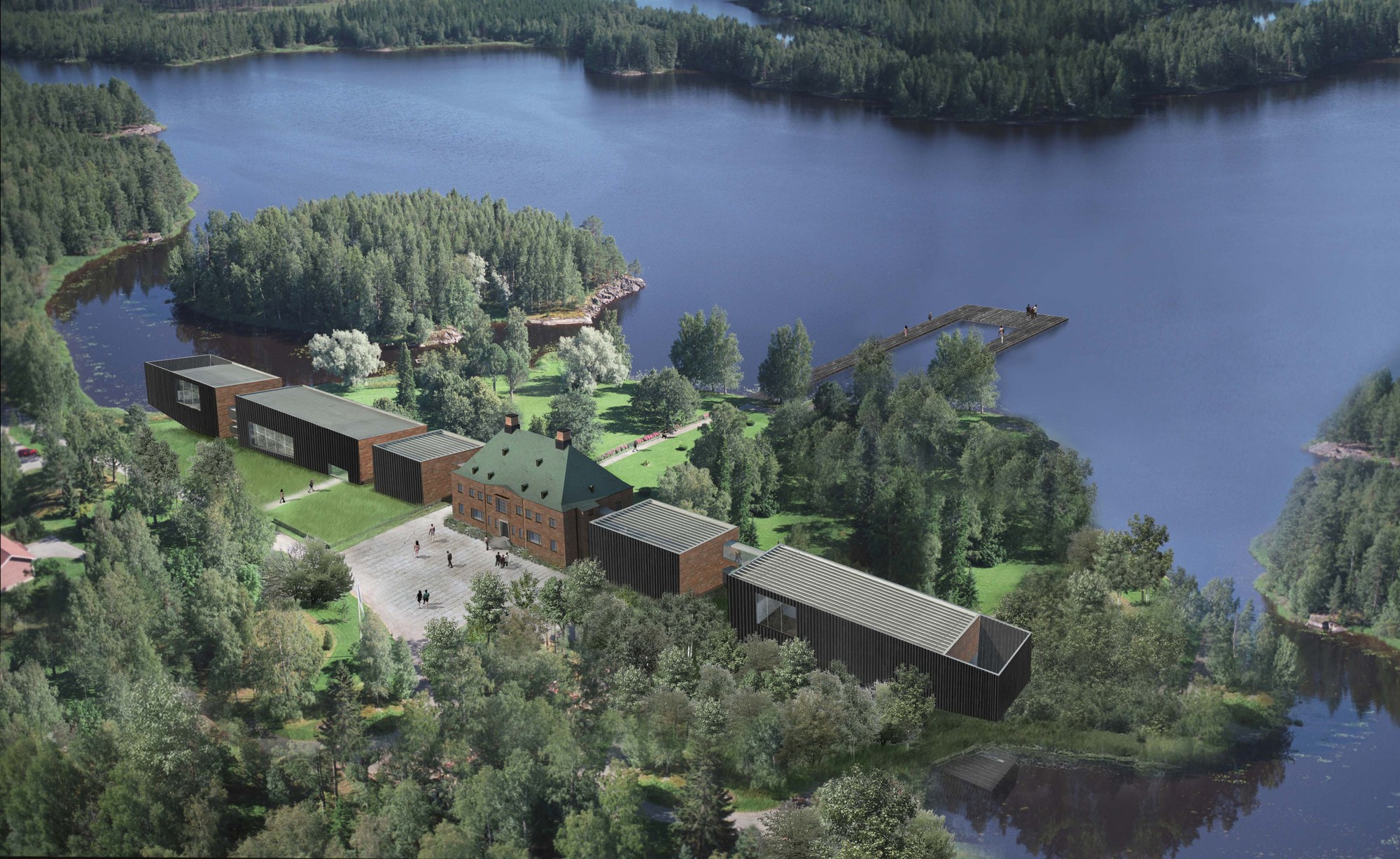 Gallery of Gosta Museum Extension Competition proposal / Dellekamp ...