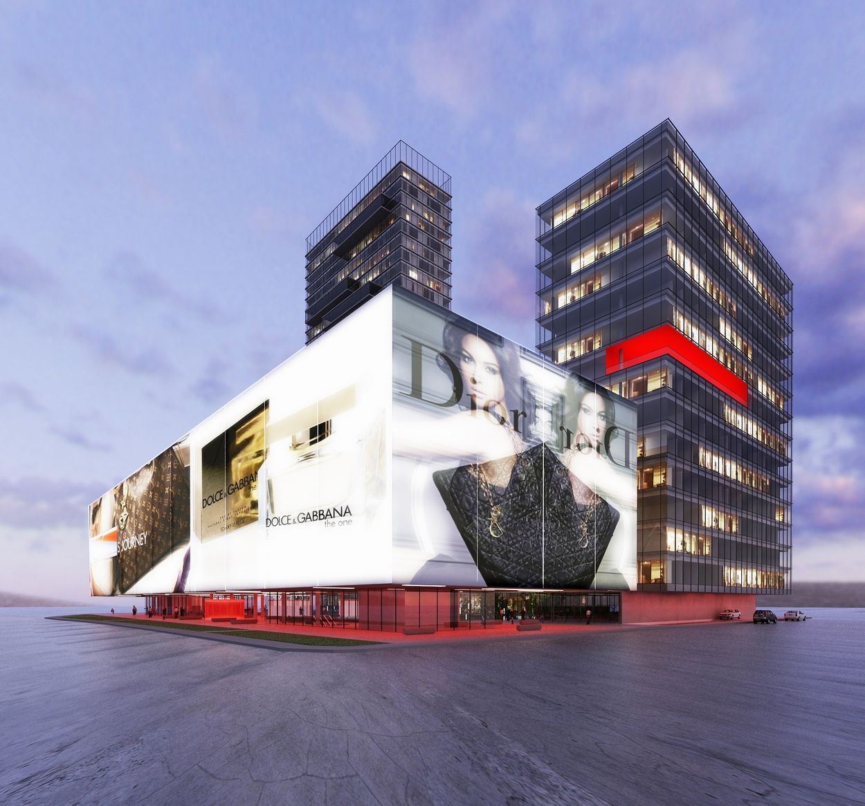 Gallery of Strojarska Business Center Proposal / SANGRAD Architects ...