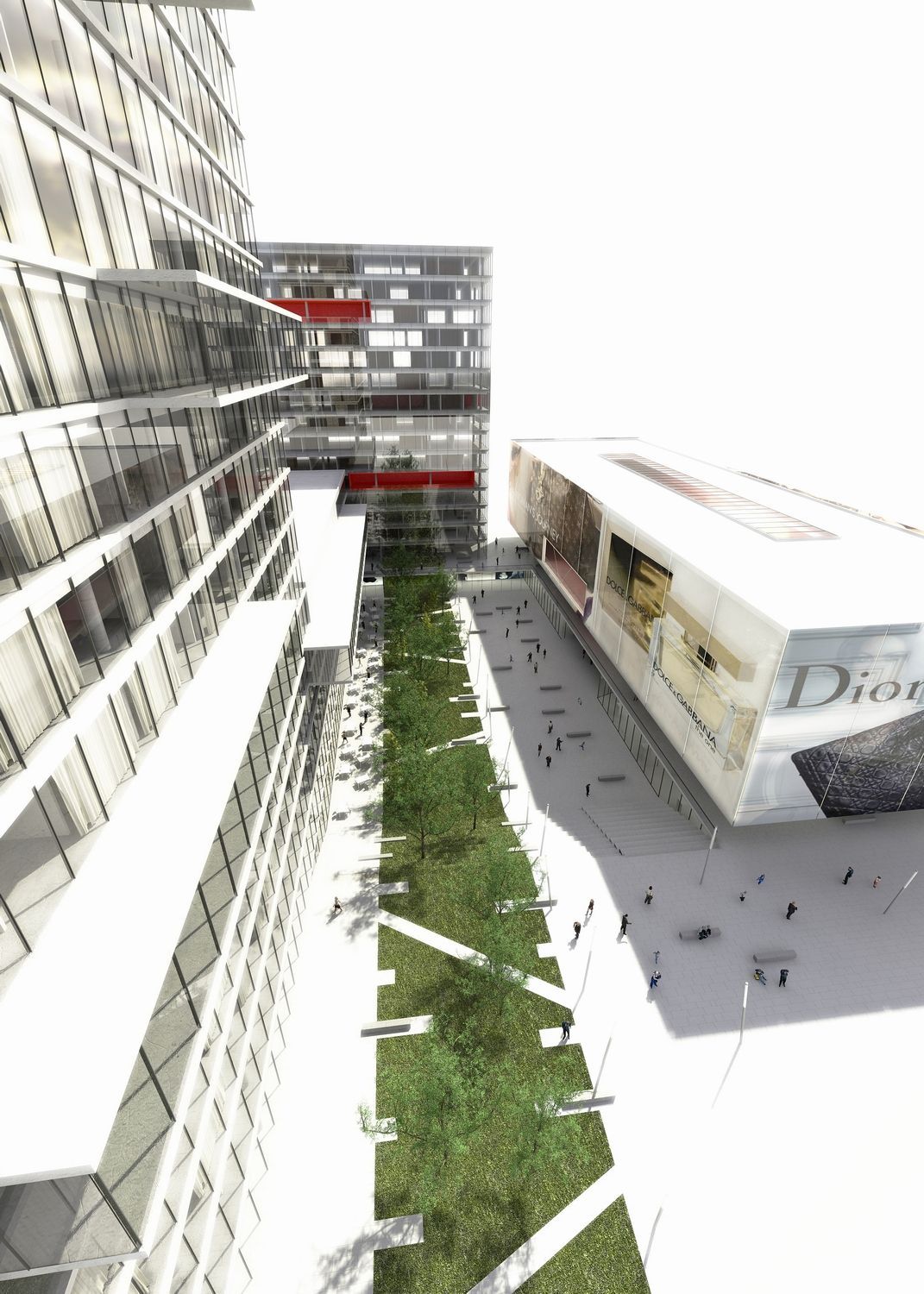 Gallery of Strojarska Business Center Proposal / SANGRAD Architects ...