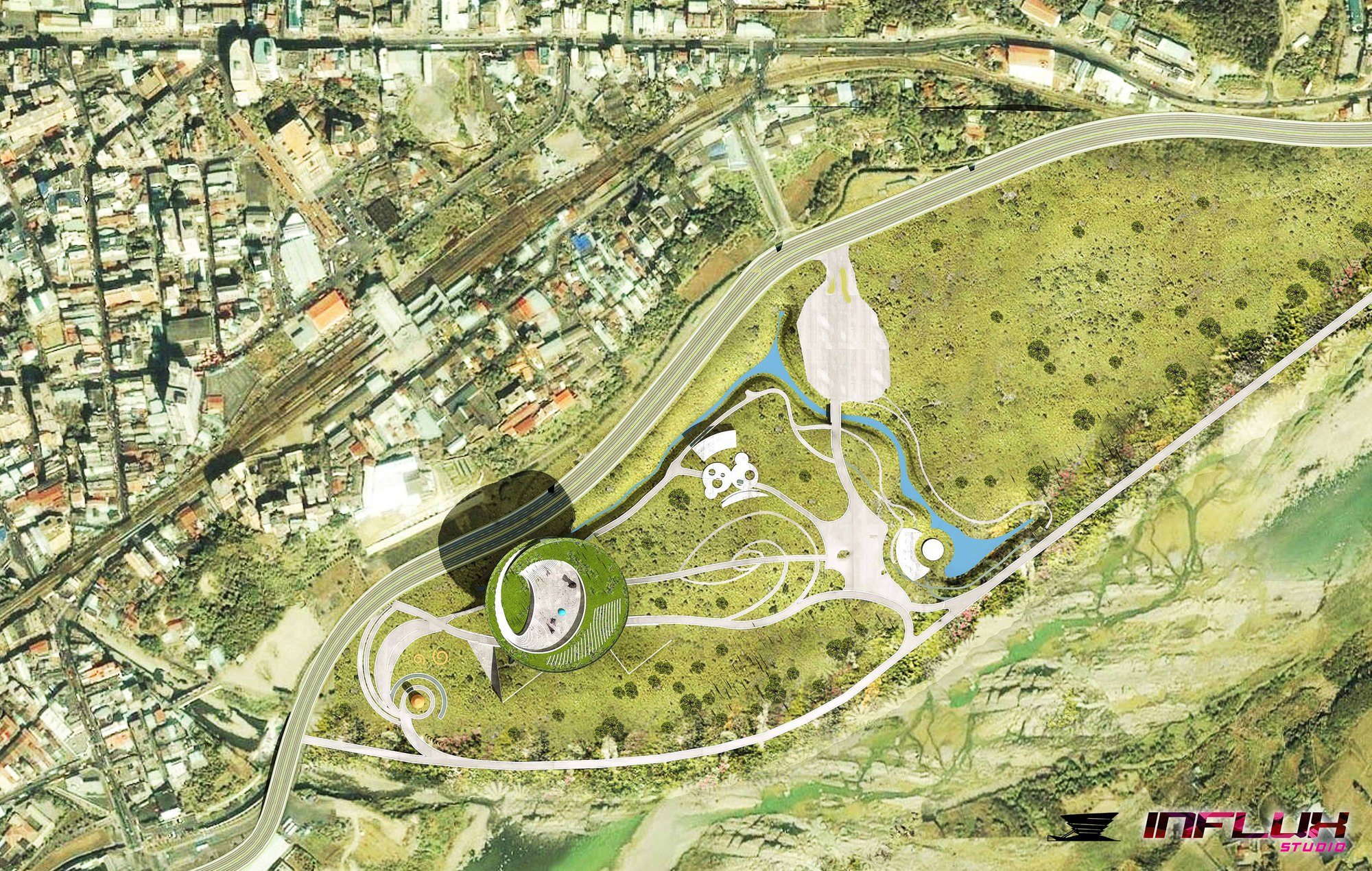 Gallery of New Taipei City Museum of Art Competition Proposal / INFLUX ...