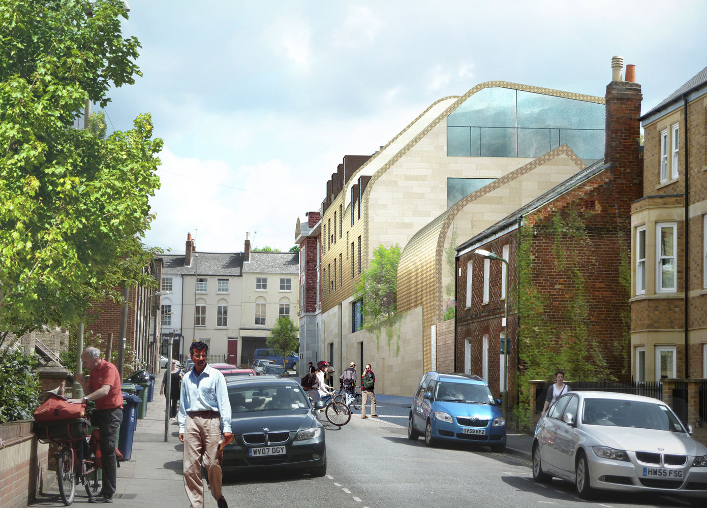 Gallery of Alison Brooks Architects Wins Competition For Exeter College ...