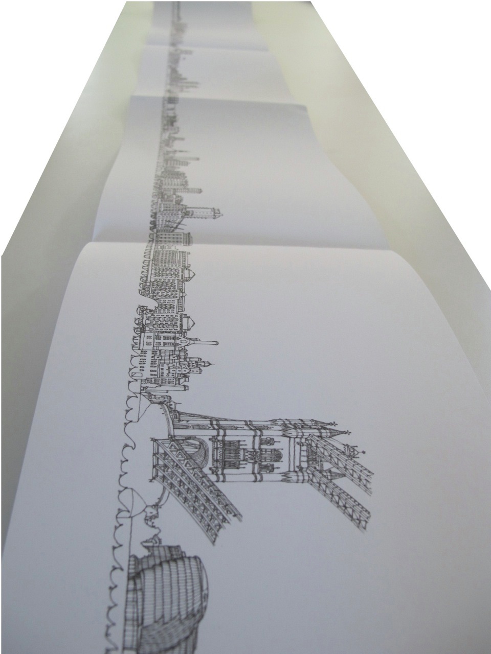 Gallery of London Unfurled / Matteo Pericoli - 4