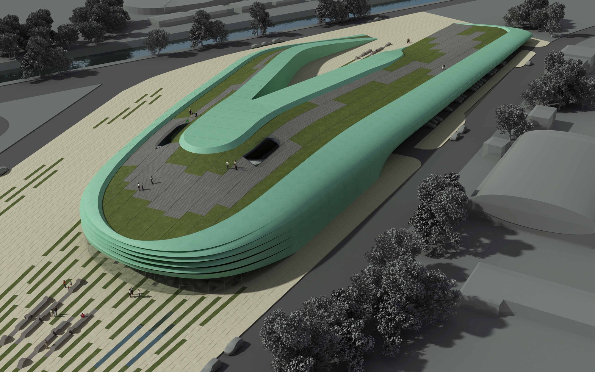 Gallery of Disaster Prevention and Education Center / Design ...