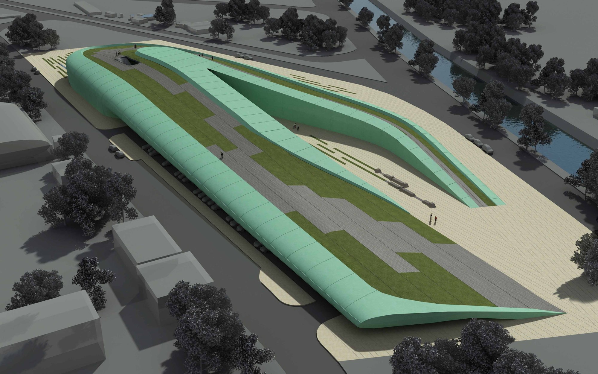 Gallery of Disaster Prevention and Education Center / Design ...