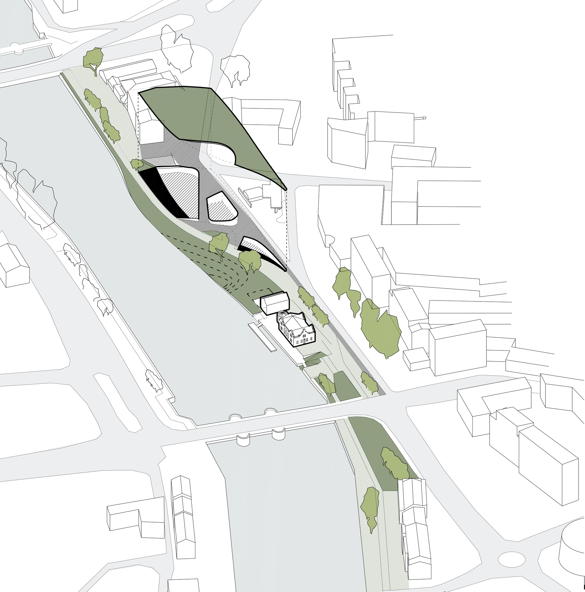 Gallery of Triple Bridge Waterfront Competition Winners Announced - 12