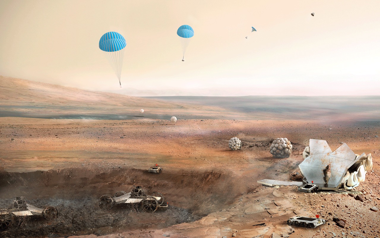 Gallery of Foster Among 30 Shortlisted in NASA-Backed Mars Habitat ...