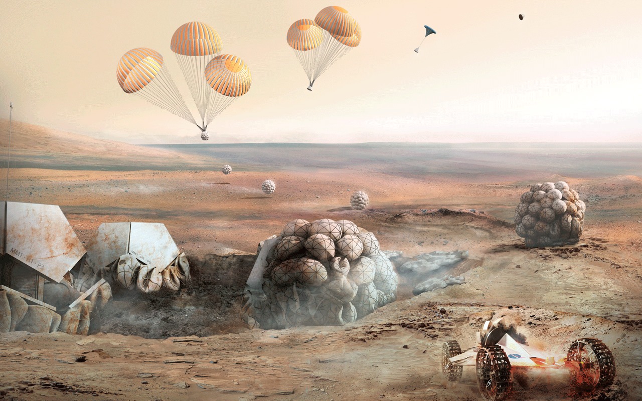 Gallery of Foster Among 30 Shortlisted in NASA-Backed Mars Habitat ...