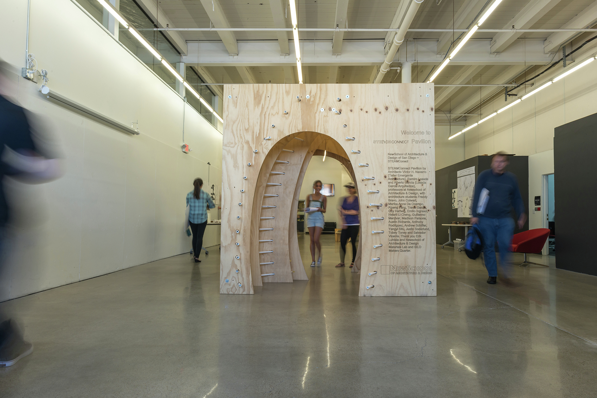 Galería de Steam Pavillion: arquitectos y estudiantes construyen ...