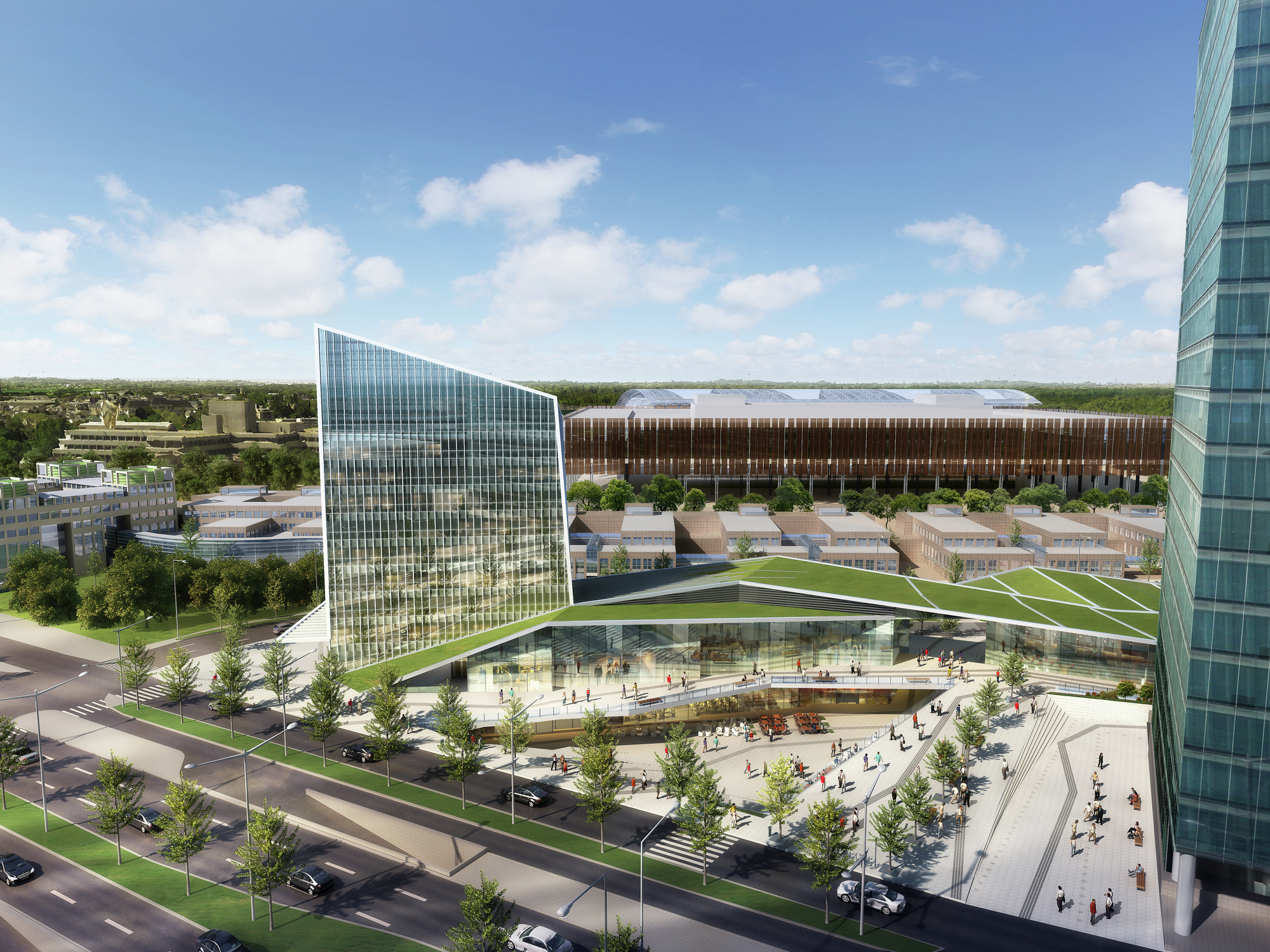 Gallery of Arquitectonica Wins Competition to Design Mixed Use Complex ...