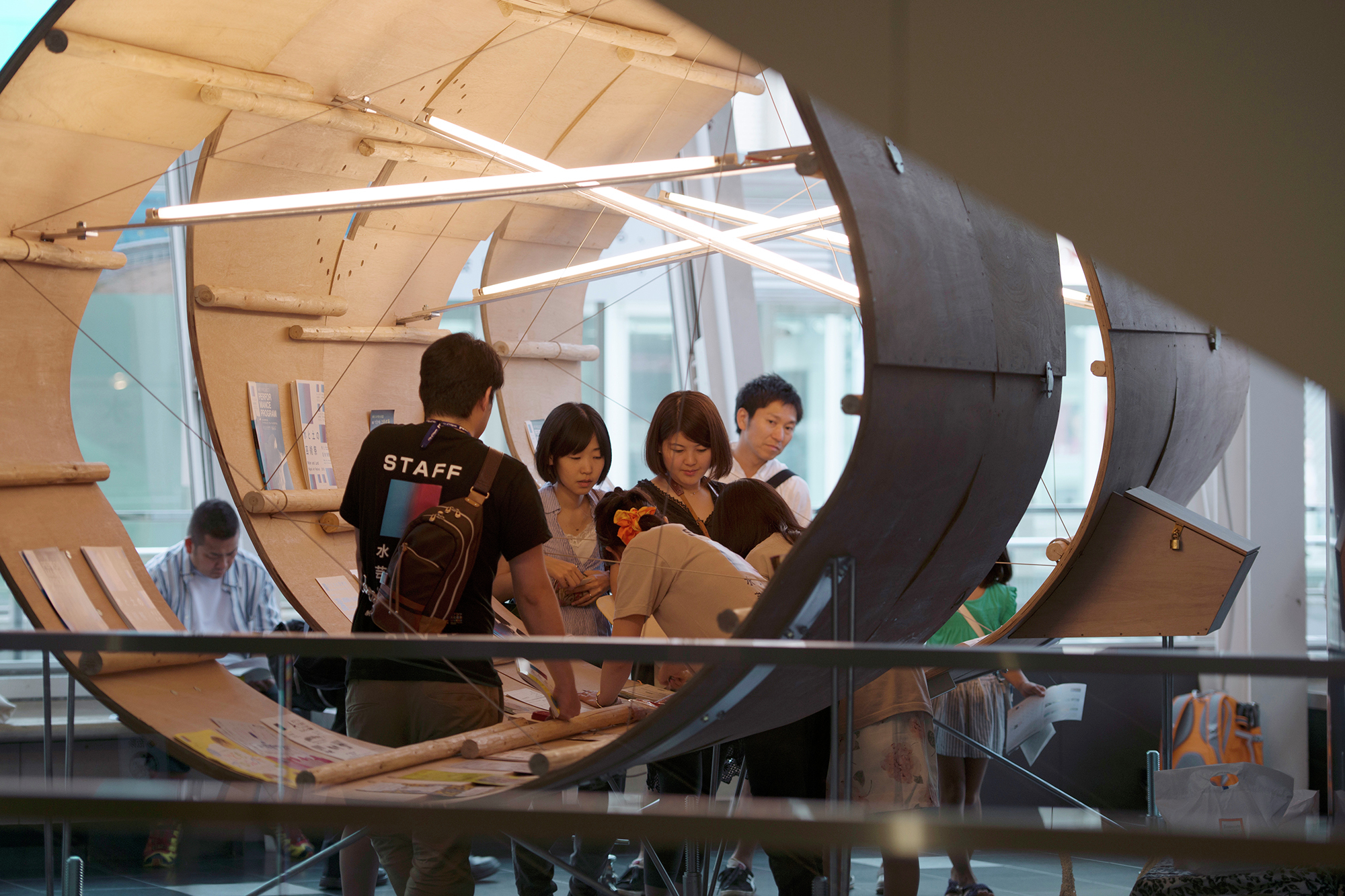 Gallery of Pro-Form Architects’ Rolled Table Challenges Furniture ...