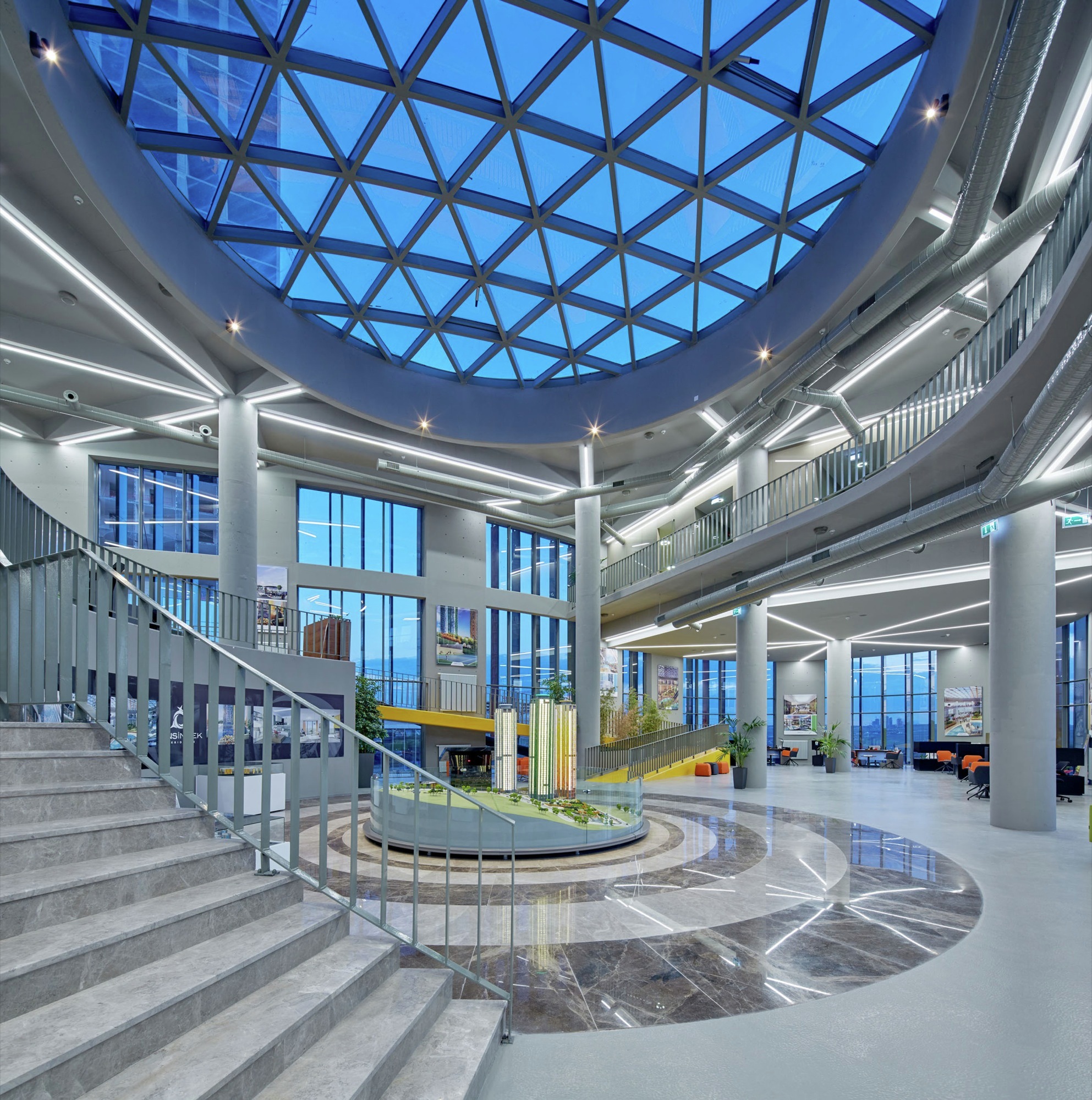 Gallery of ONS İncek Residence Showroom and Sales Office / Yazgan ...