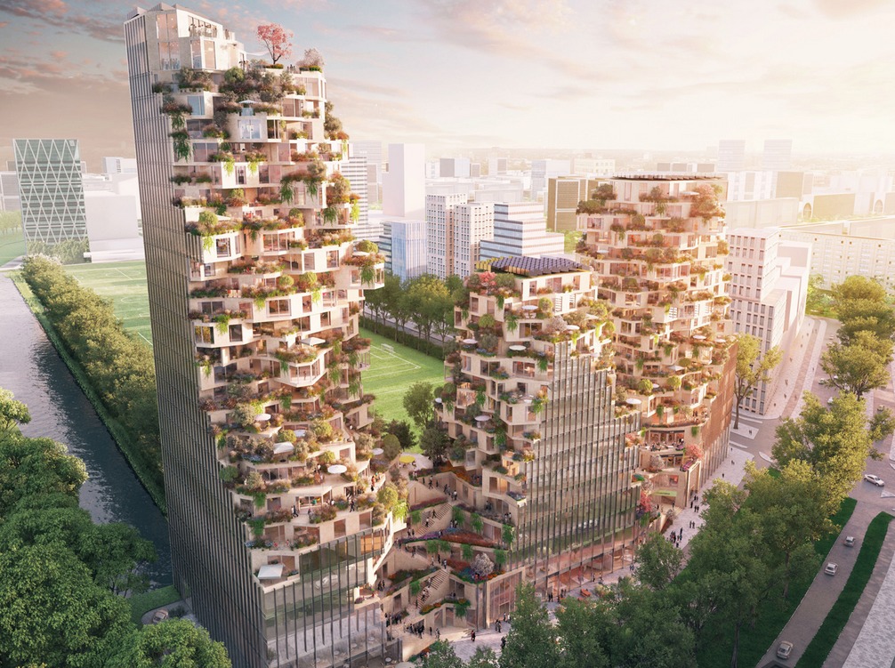 MVRDV Designs 3-Tower Development for City of Amsterdam | ArchDaily