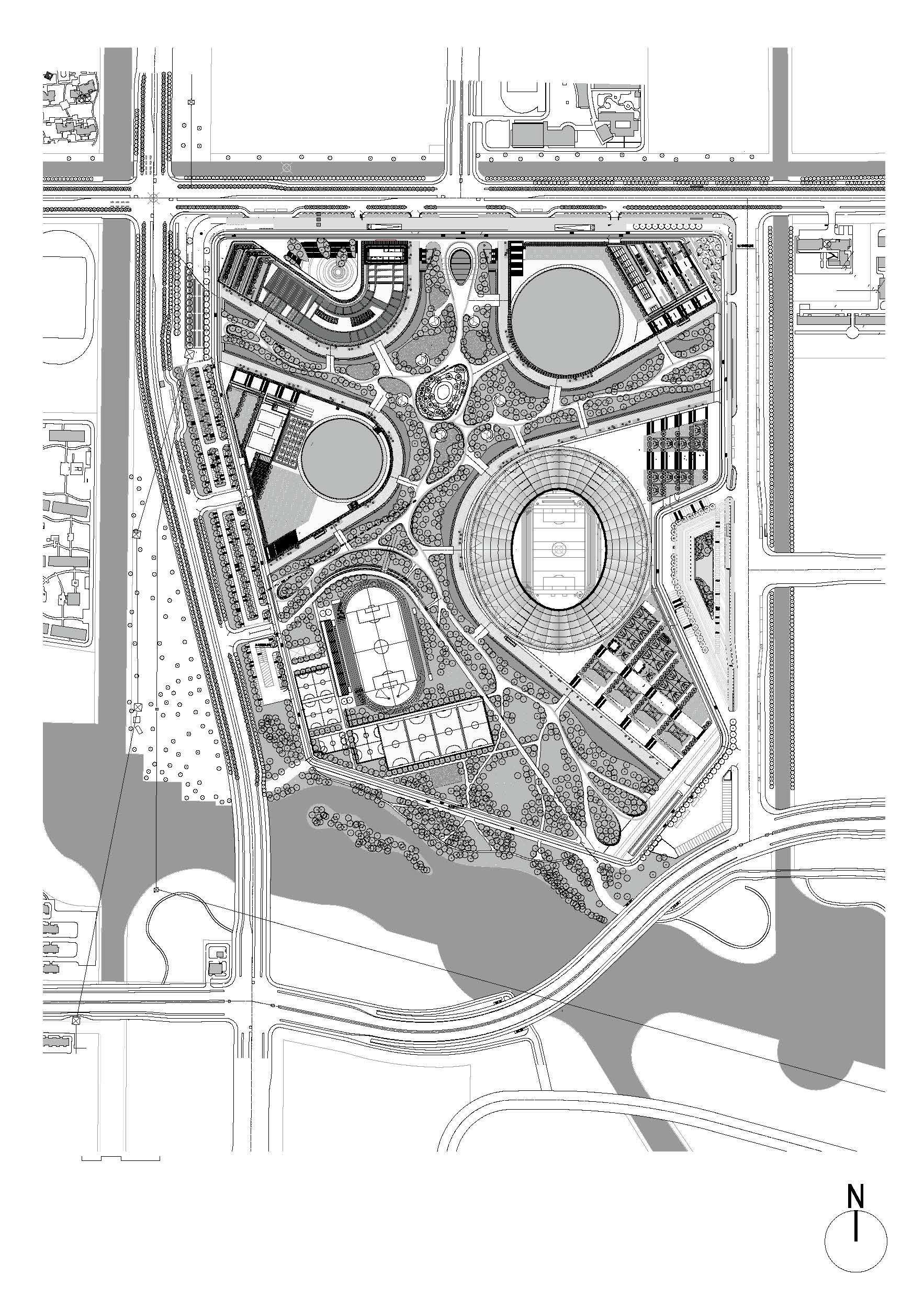 Gallery of Construction Begins on gmp Architekten's SIP Sports Centre ...