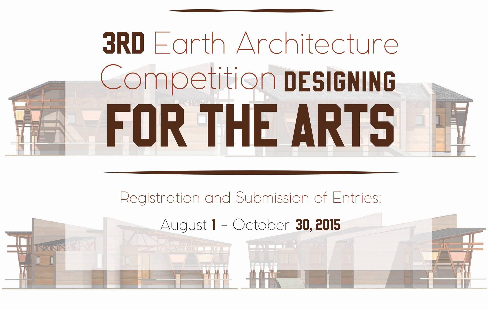 Designing for the Arts: 3rd Earth Architecture Competition | ArchDaily