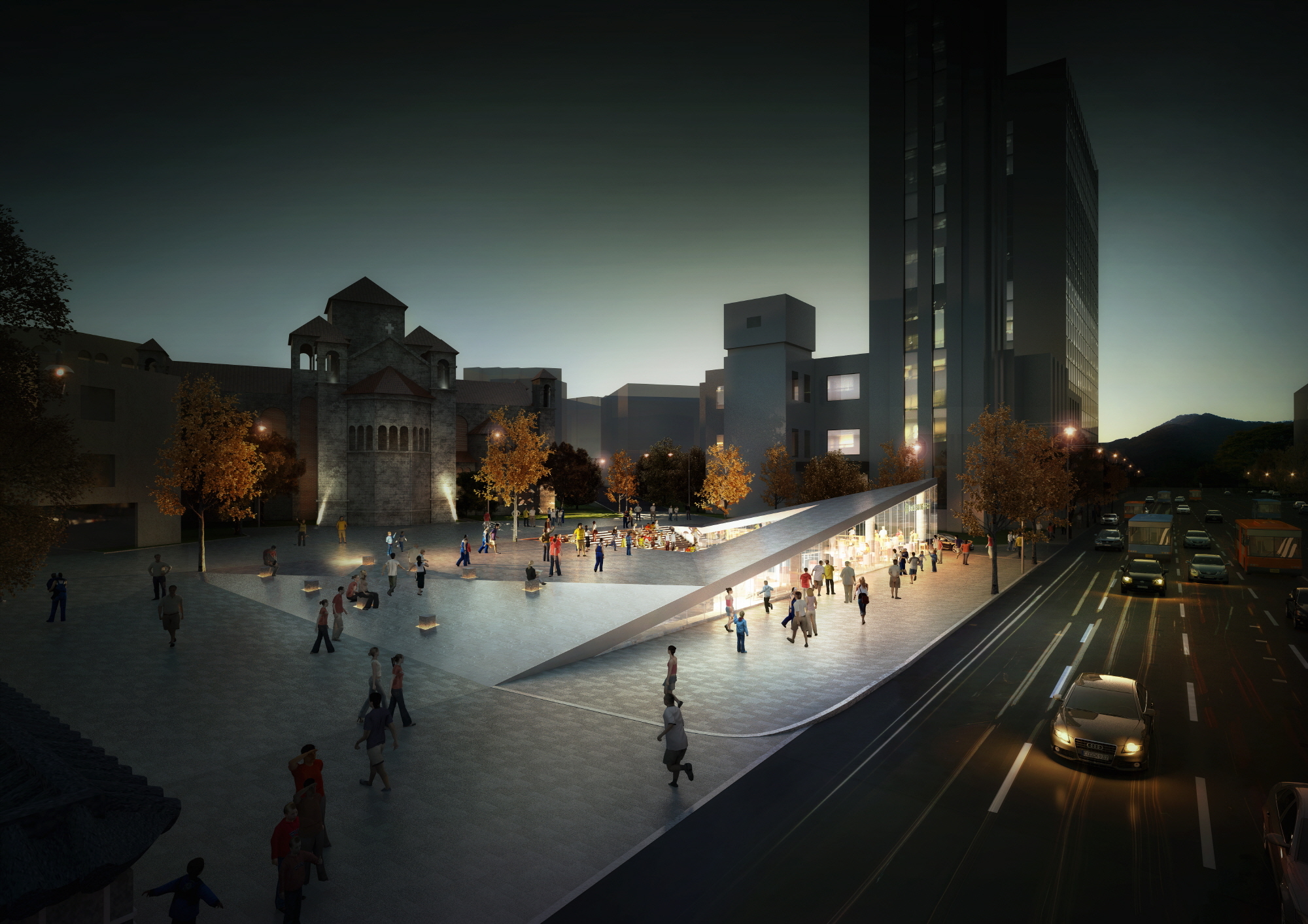 Gallery of Winners Announced in Competition to Design Cultural Square ...