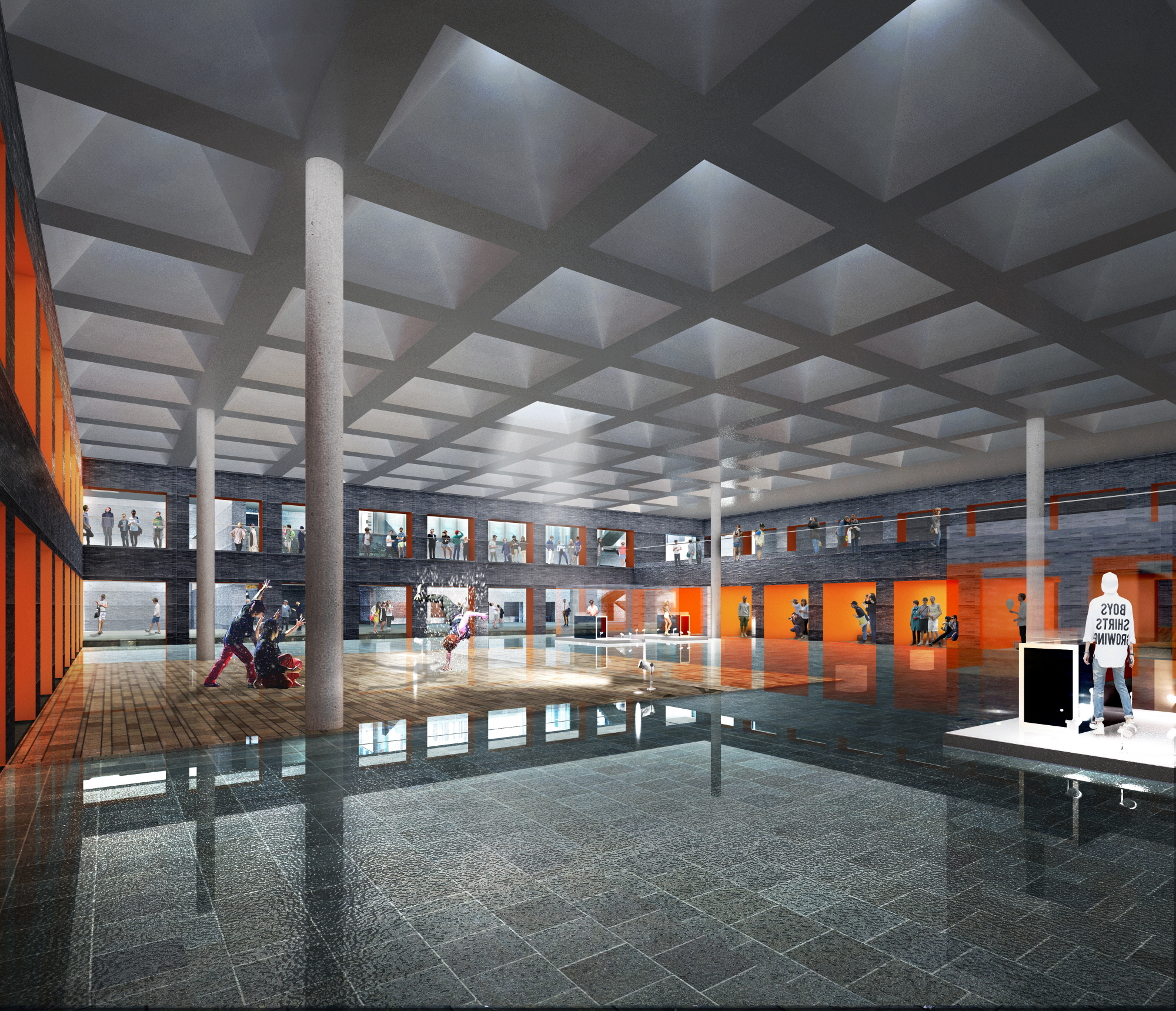 Gallery of Winners Announced in Competition to Design Cultural Square ...