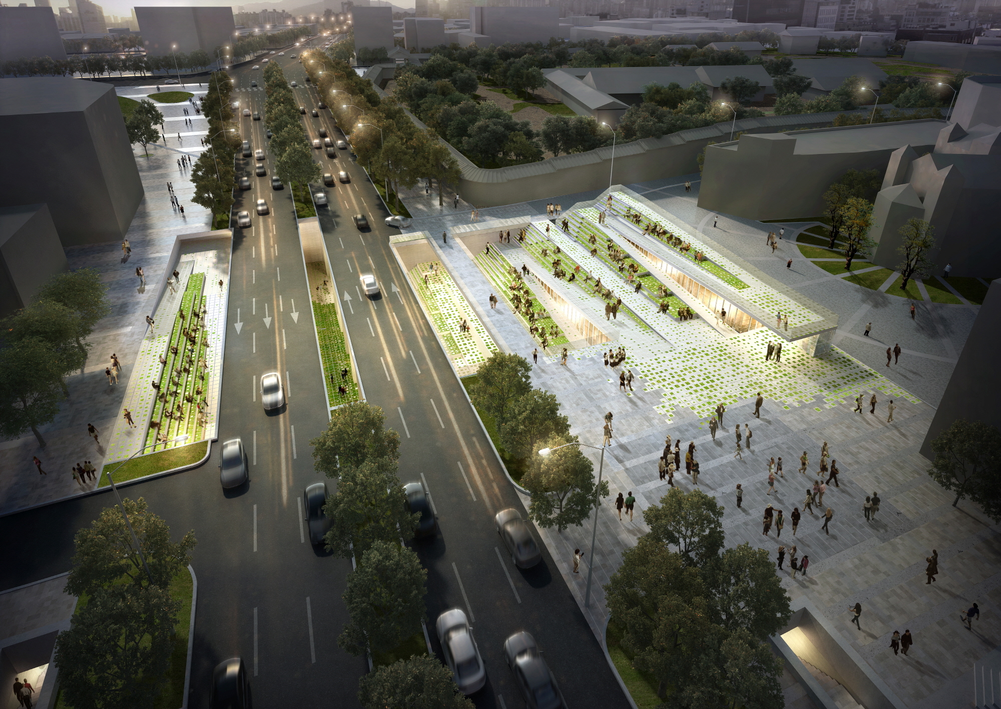 Gallery of Winners Announced in Competition to Design Cultural Square ...