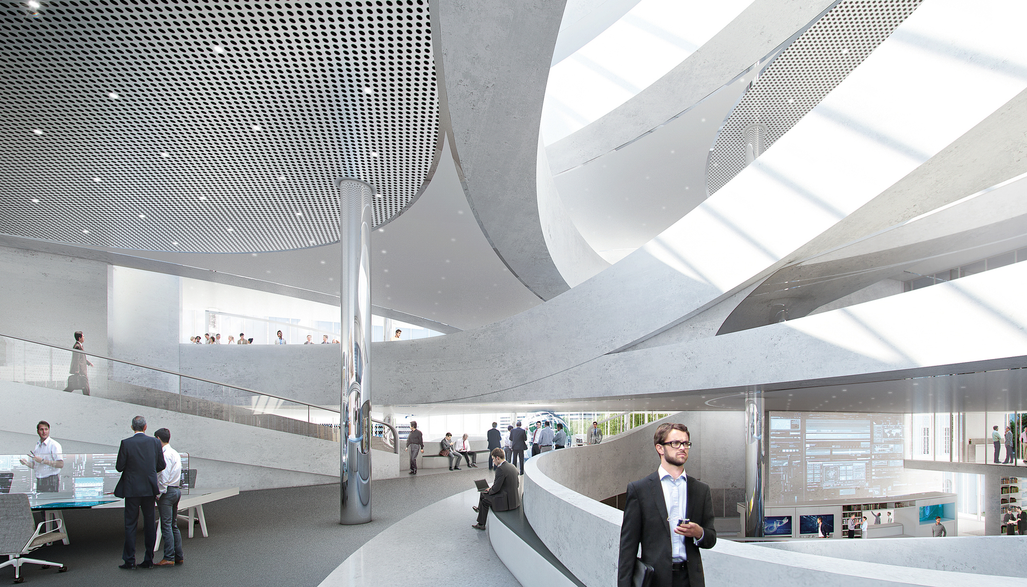 Gallery of Innovation Center at Merck / HENN - 11