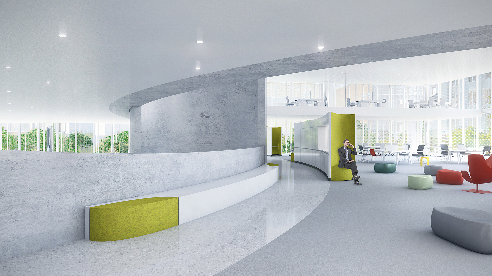 Gallery of Innovation Center at Merck / HENN - 6