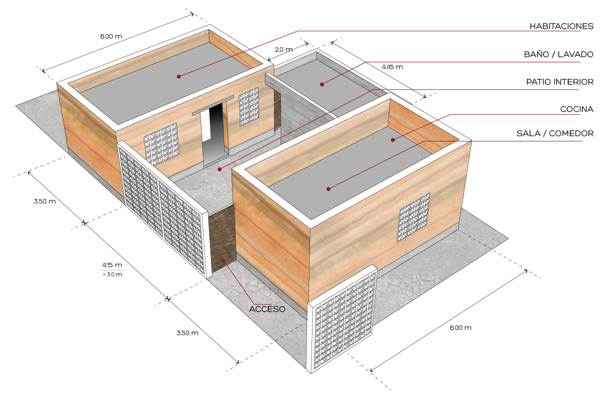 Galería de Modelo de vivienda replicable impulsa la autoconstrucción de ...