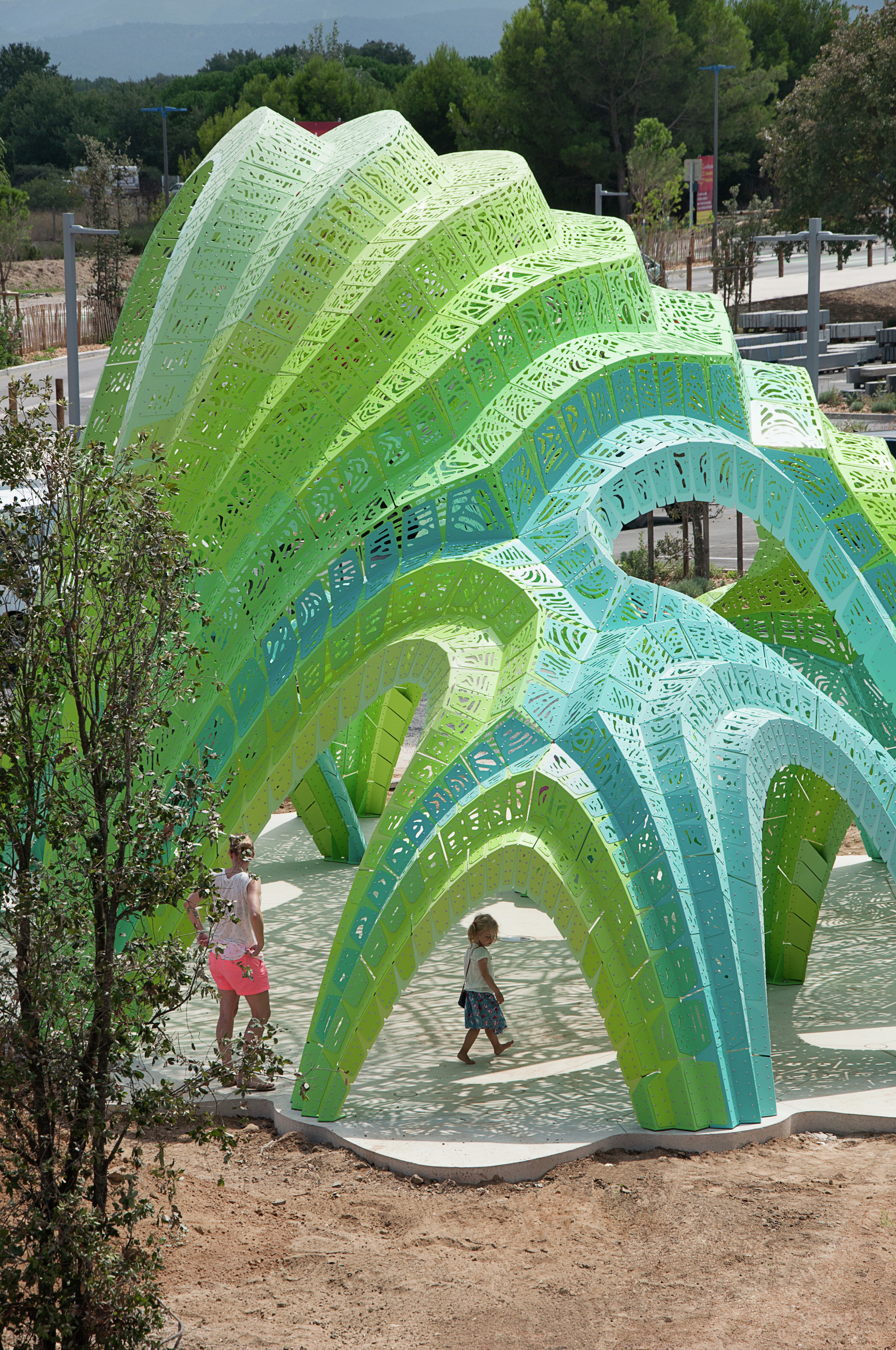 Gallery of Marc Fornes / THEVERYMANY Completes Their Latest "Structural ...