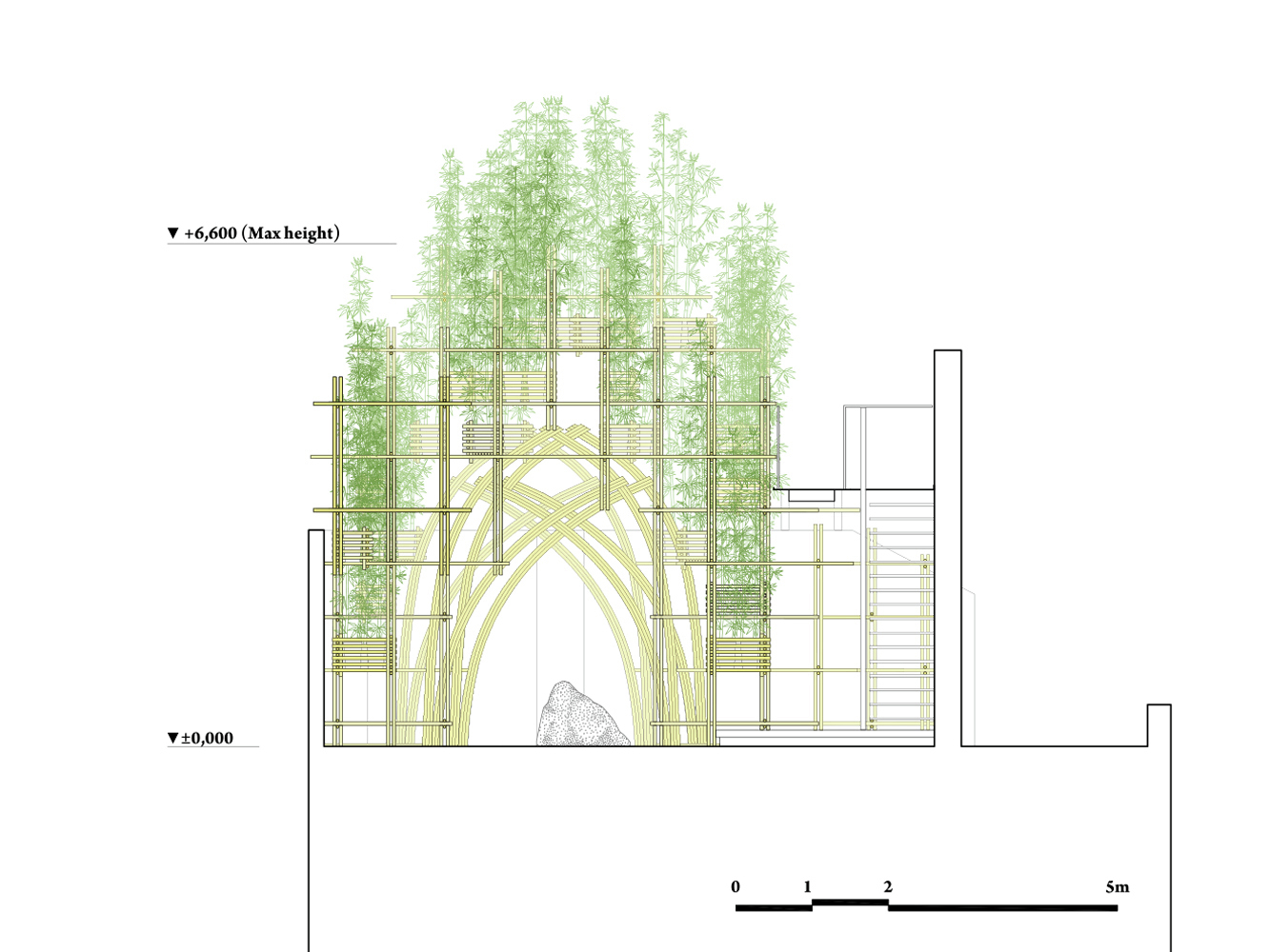Gallery of Bamboo Forest / VTN Architects - 13