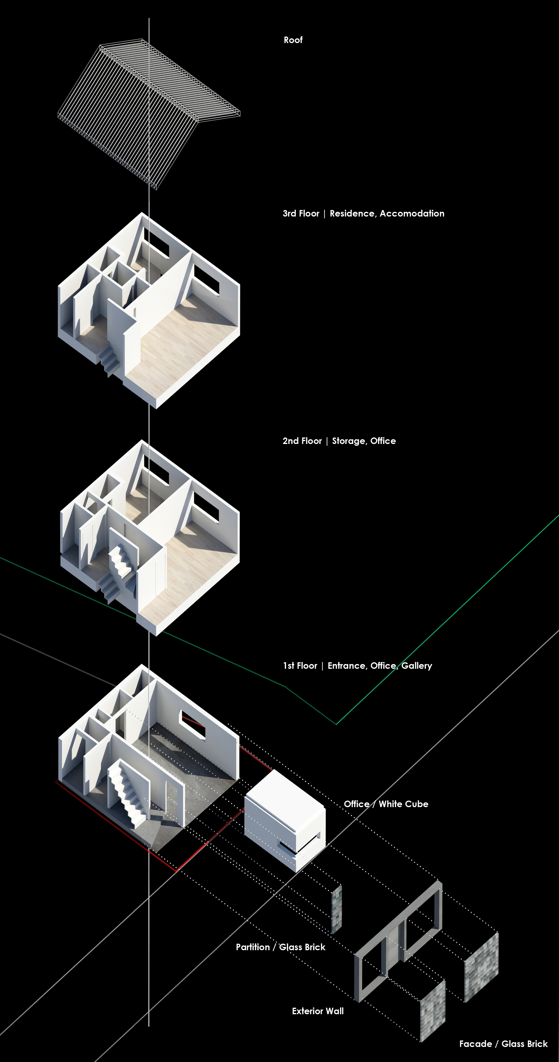 Galería de Galería de arte & residencia Glass / Jun Murata - 26