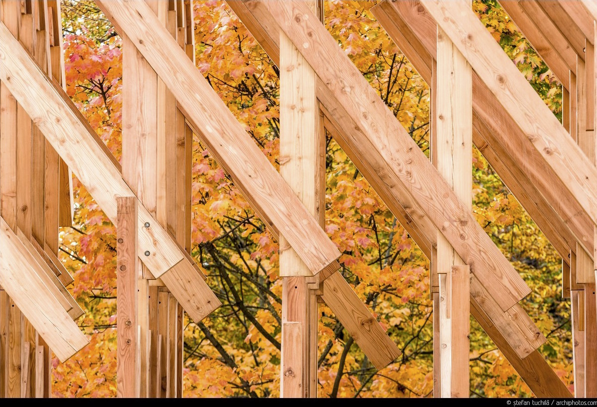 Gallery of Kengo Kuma Designs Sculptural Pavilion in Paris - 14
