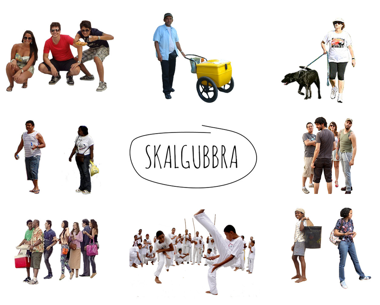 Gallery of 5 Places to Download Free, Ethnically Diverse Render People - 15