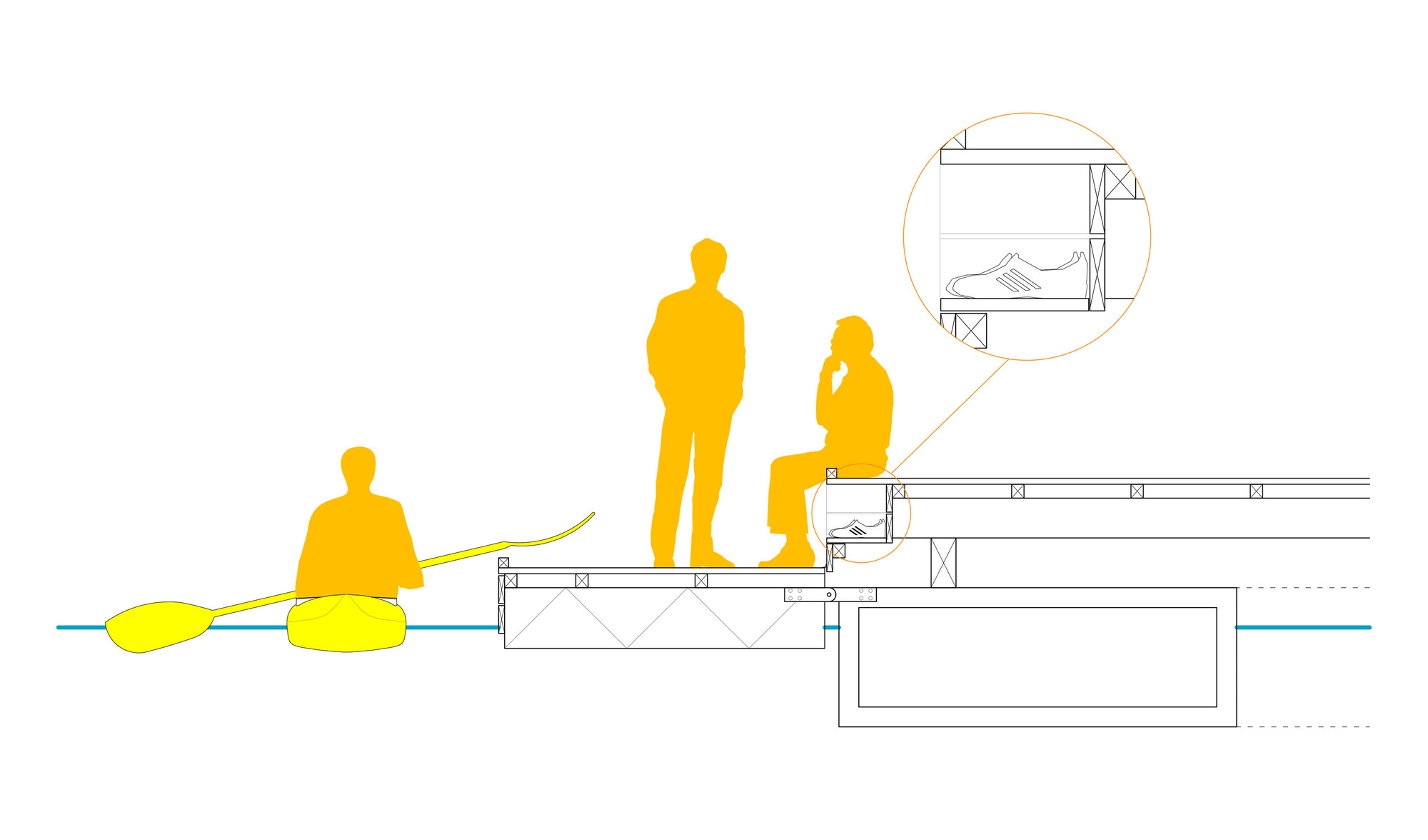 Gallery of The Floating Kayak Club / FORCE4 Architects - 19
