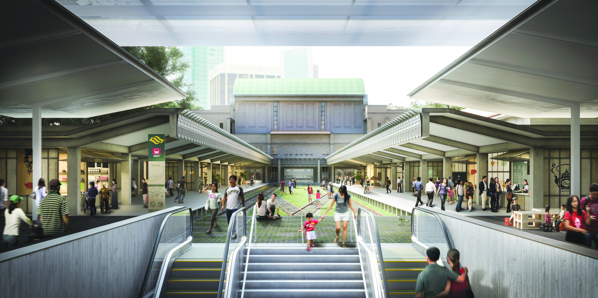 Gallery of MKPL Architects Wins Two Projects in Singapore Rail Corridor ...