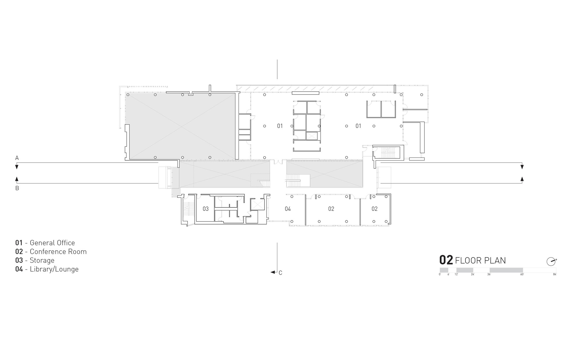 Gallery of Alumni Center / TVA Architects - 15