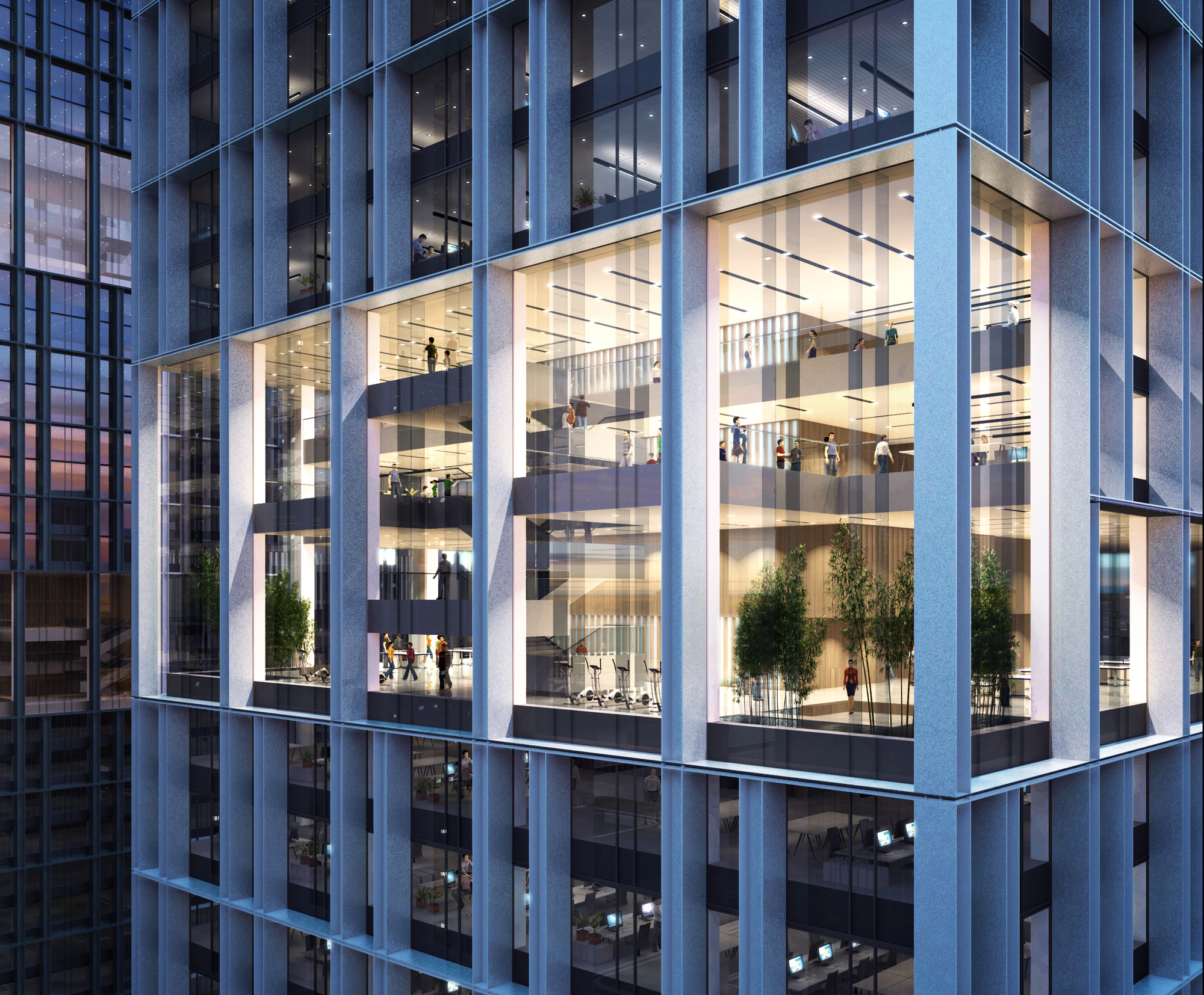 Gallery of gmp Designs New Headquarters for CNPEC in Shenzhen, China - 7