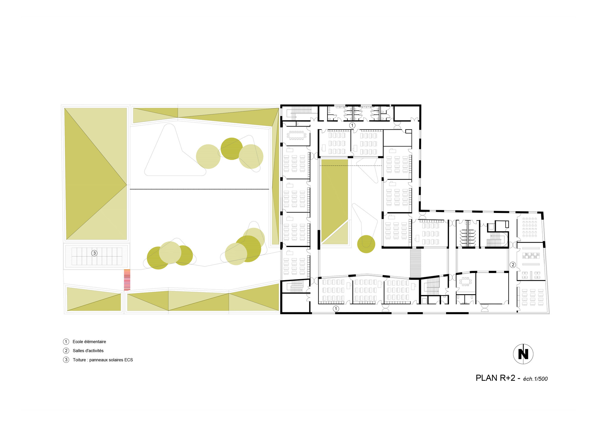 Gallery of Multi-Purpose Education Centre / Atelier Phileas - 14