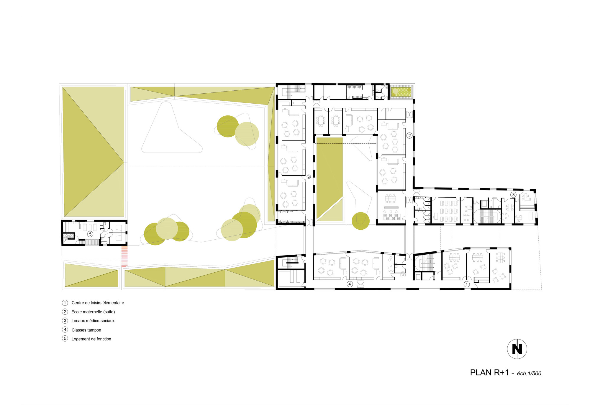 Gallery of Multi-Purpose Education Centre / Atelier Phileas - 13