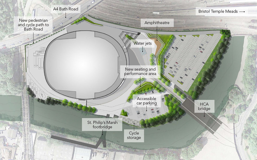 Gallery of New Plans Unveiled for Populous' Bristol Arena - 7