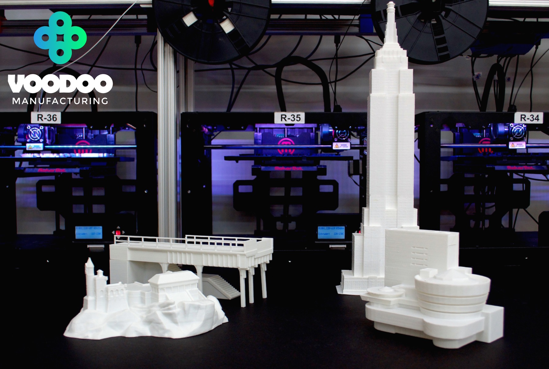 Help Voodoo Manufacturing Build a Massive 3D Printed City | ArchDaily