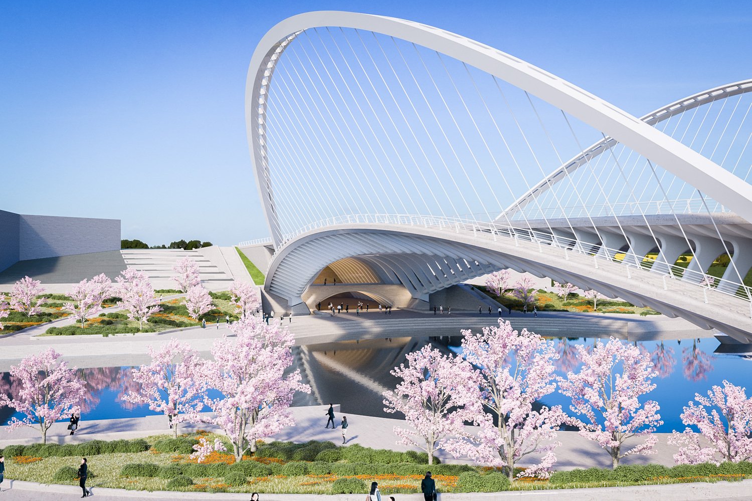 Gallery of Santiago Calatrava Designs 3 New Bridges for Huashan - 6