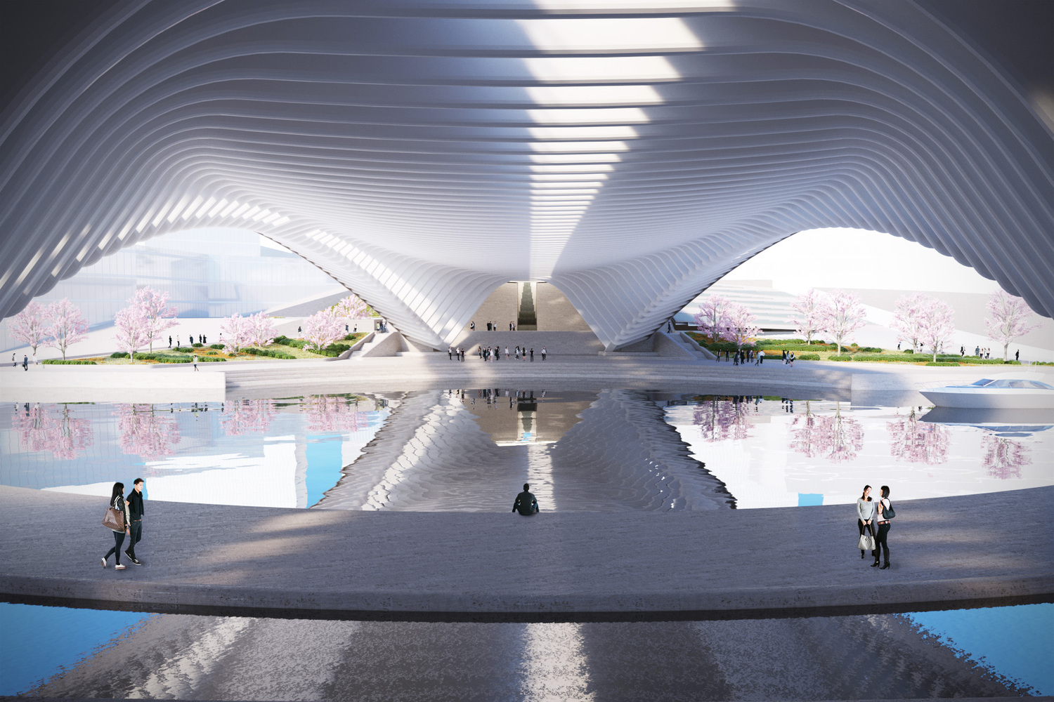 Gallery of Santiago Calatrava Designs 3 New Bridges for Huashan - 7