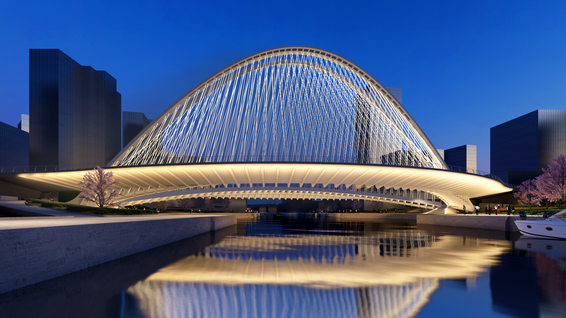 Gallery of Santiago Calatrava Designs 3 New Bridges for Huashan - 18