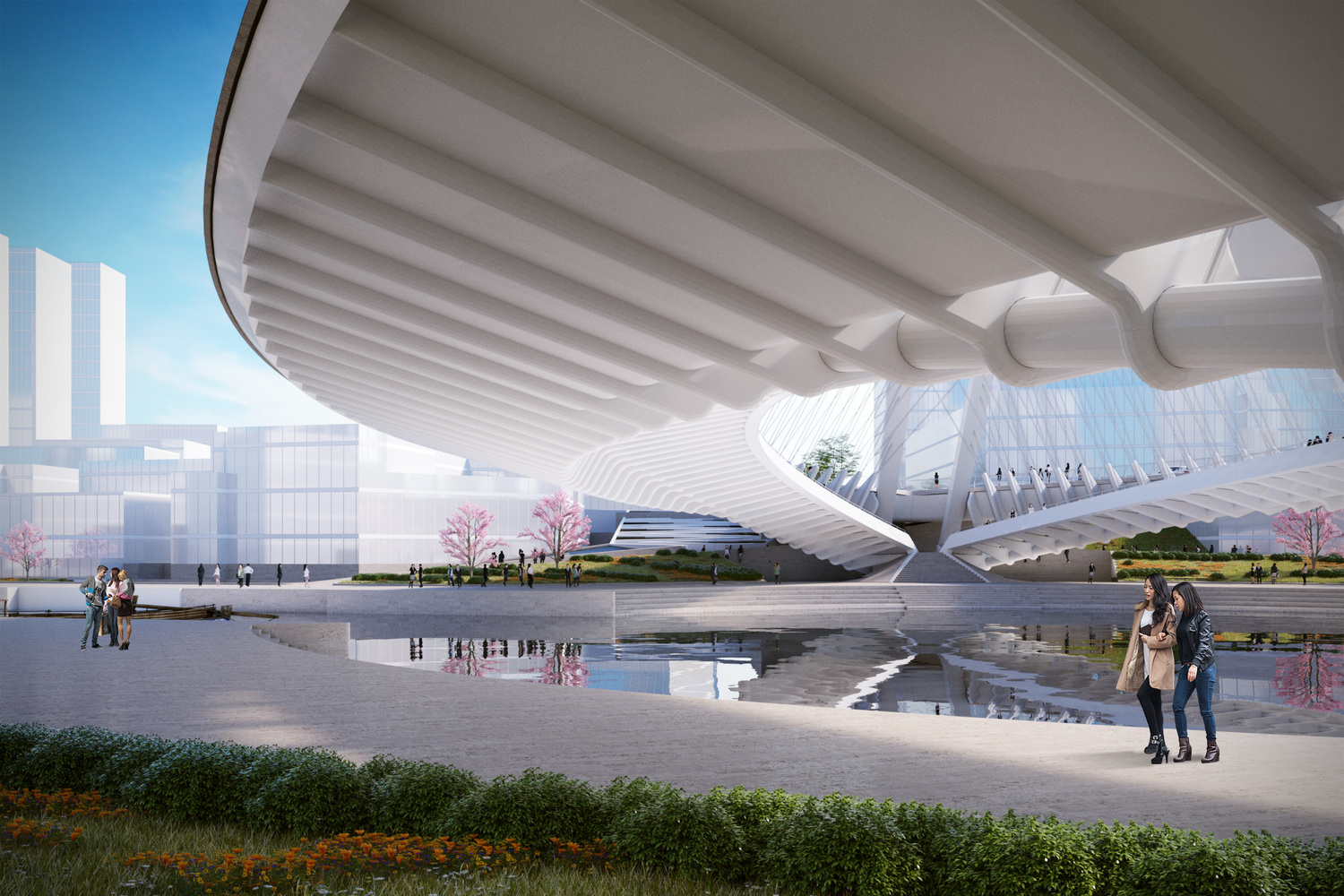 Gallery of Santiago Calatrava Designs 3 New Bridges for Huashan - 14