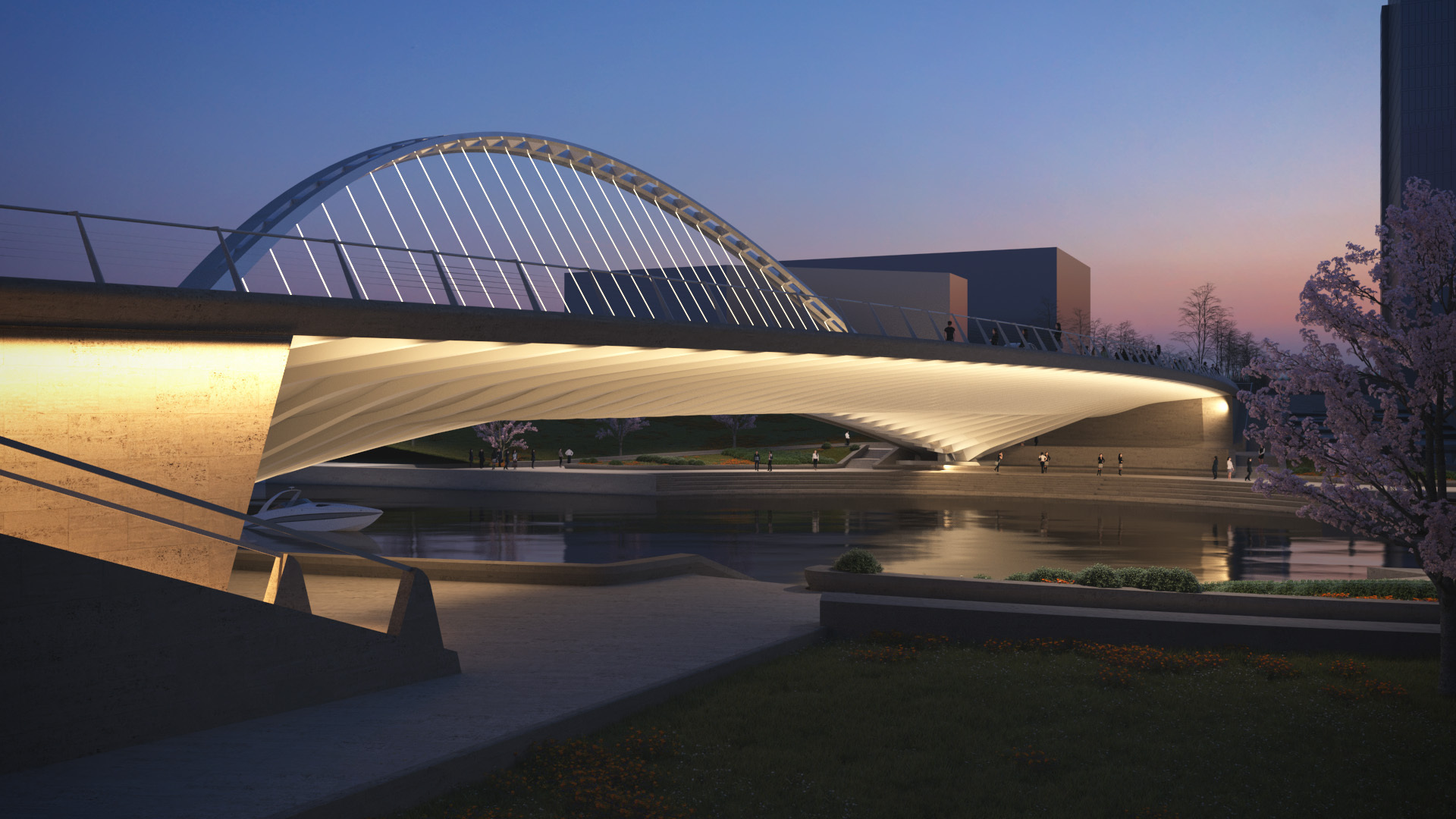Gallery of Santiago Calatrava Designs 3 New Bridges for Huashan - 21