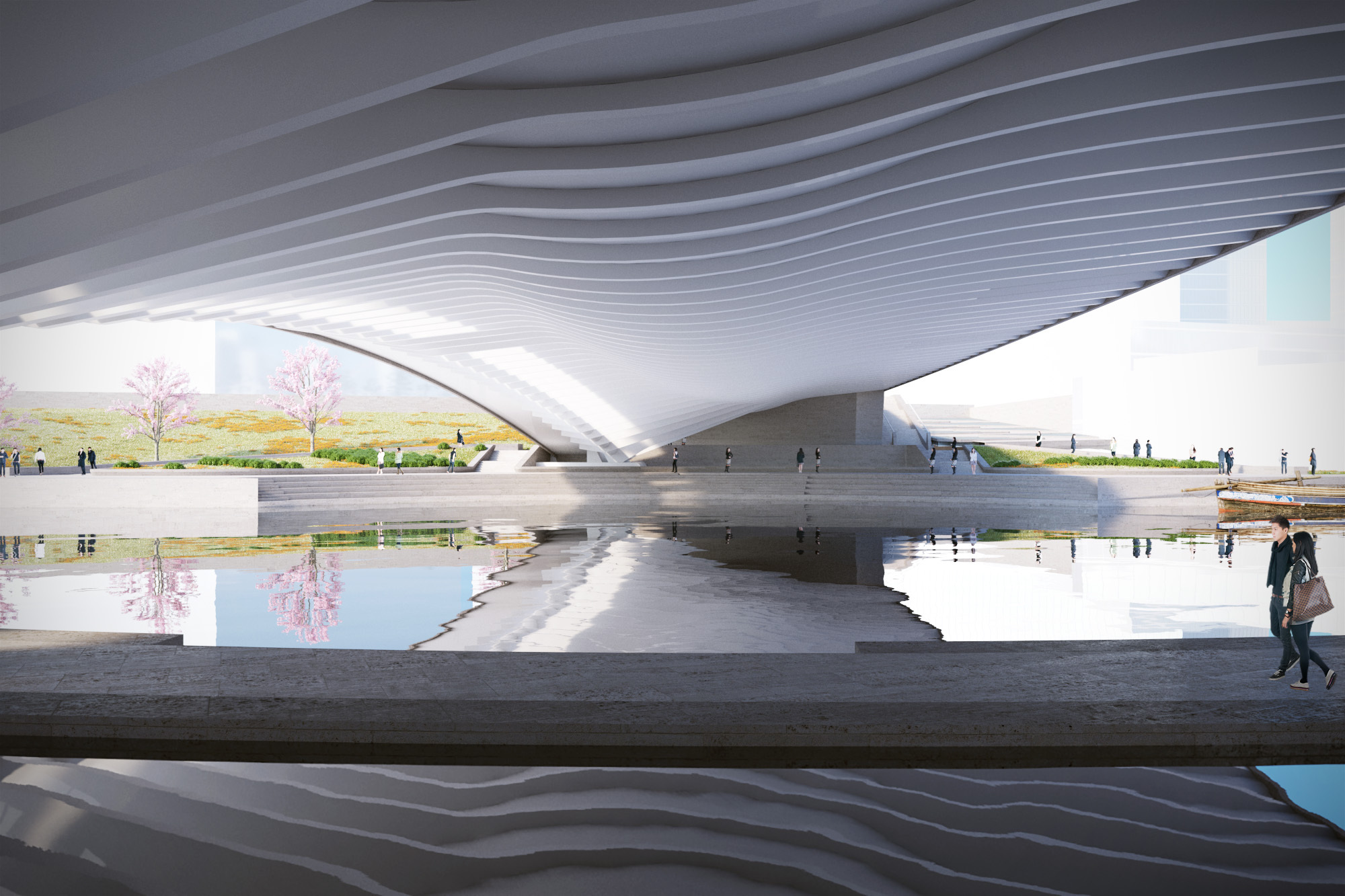 Gallery of Santiago Calatrava Designs 3 New Bridges for Huashan - 22
