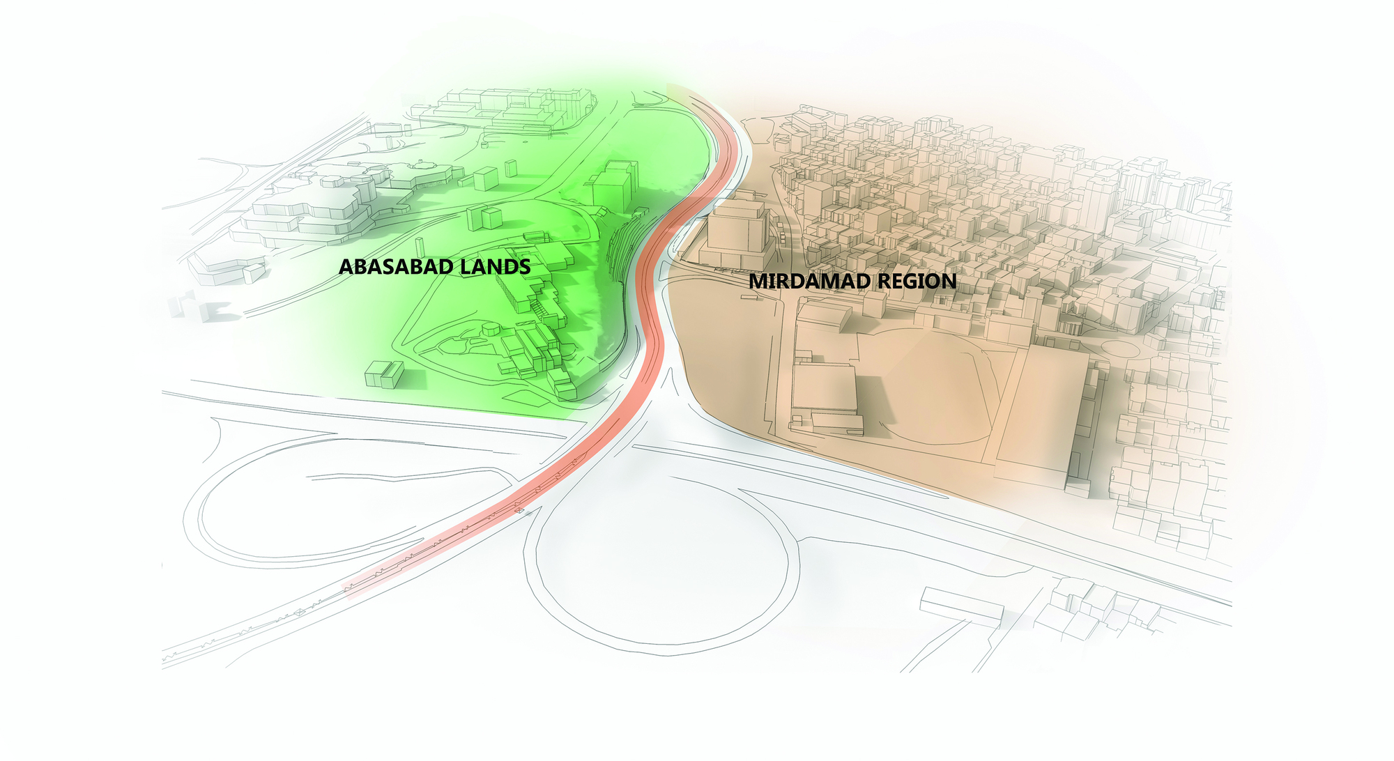 Gallery of 3rd Skin Architects' Haghani Pedestrian Bridge Folds Over ...
