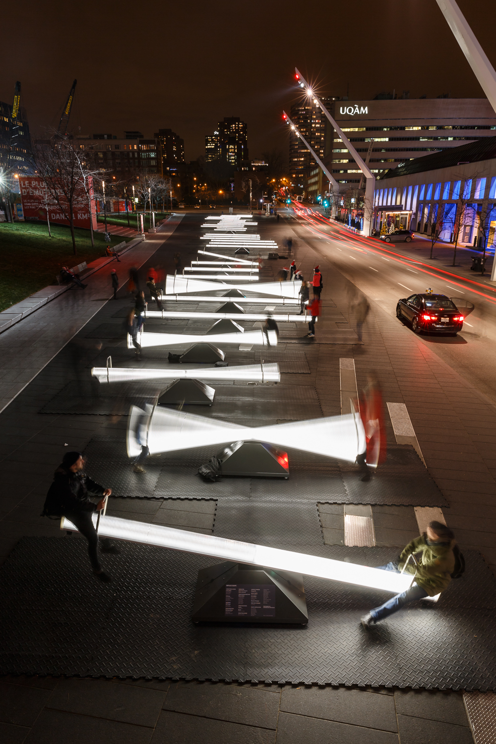 Gallery of “Impulse” Installation Turns Montreal into a Musical ...