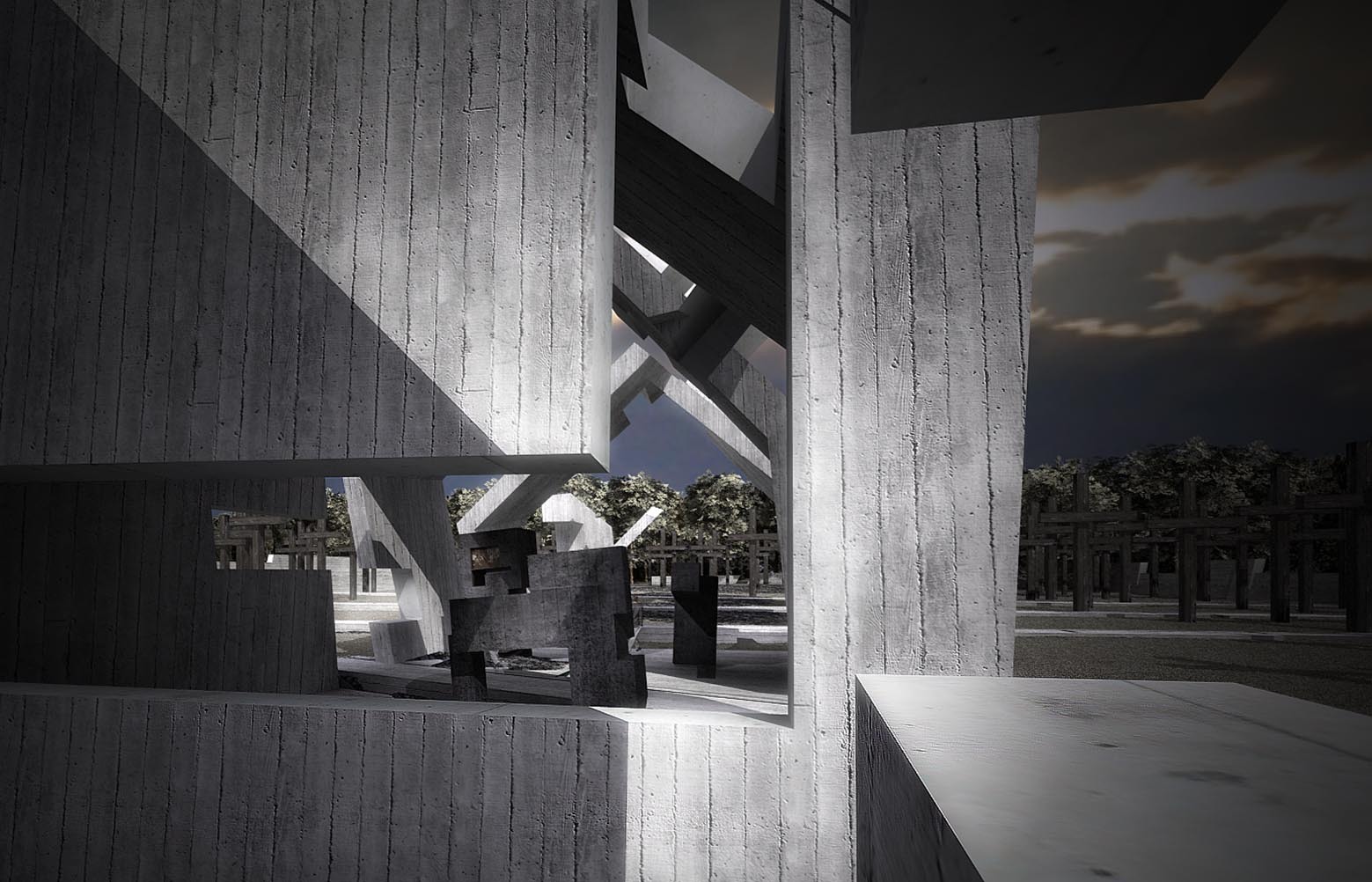 Galería de Mausoleo del martirio de aldeas polacas / Nizio Design ...